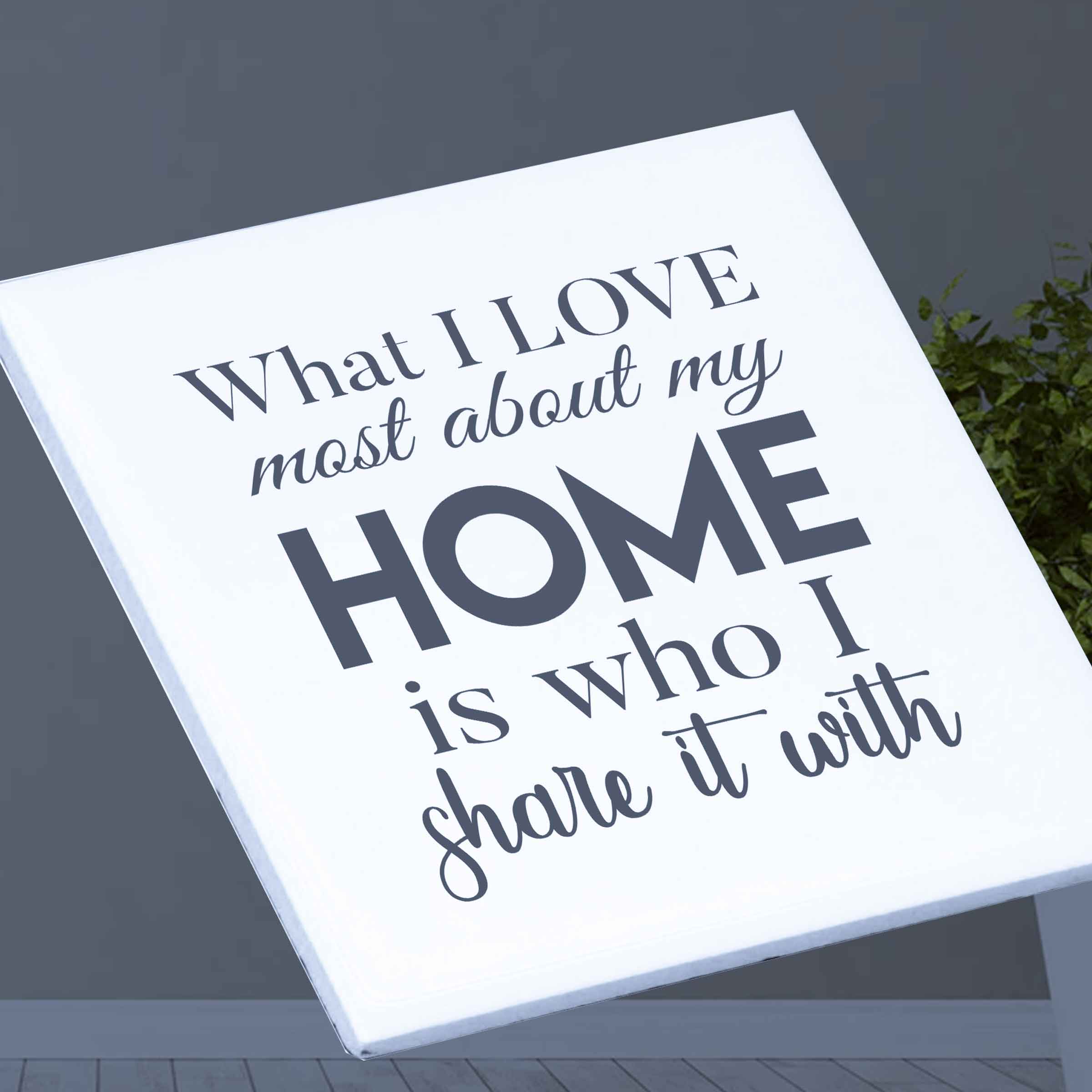 Laser Engraved Tile - Stewy's Greetings