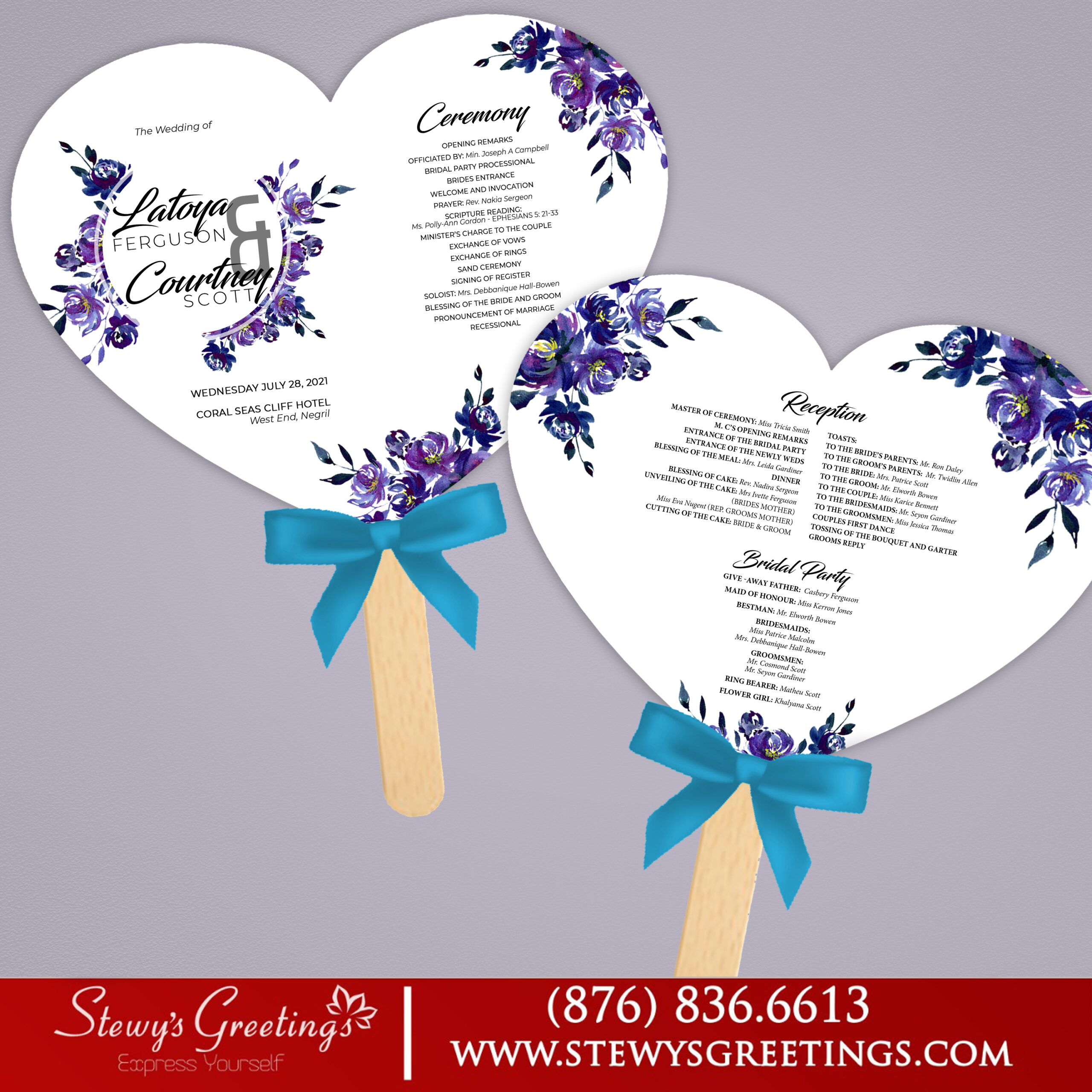 Wedding program fan template 60 photos - Astyledwedding.com