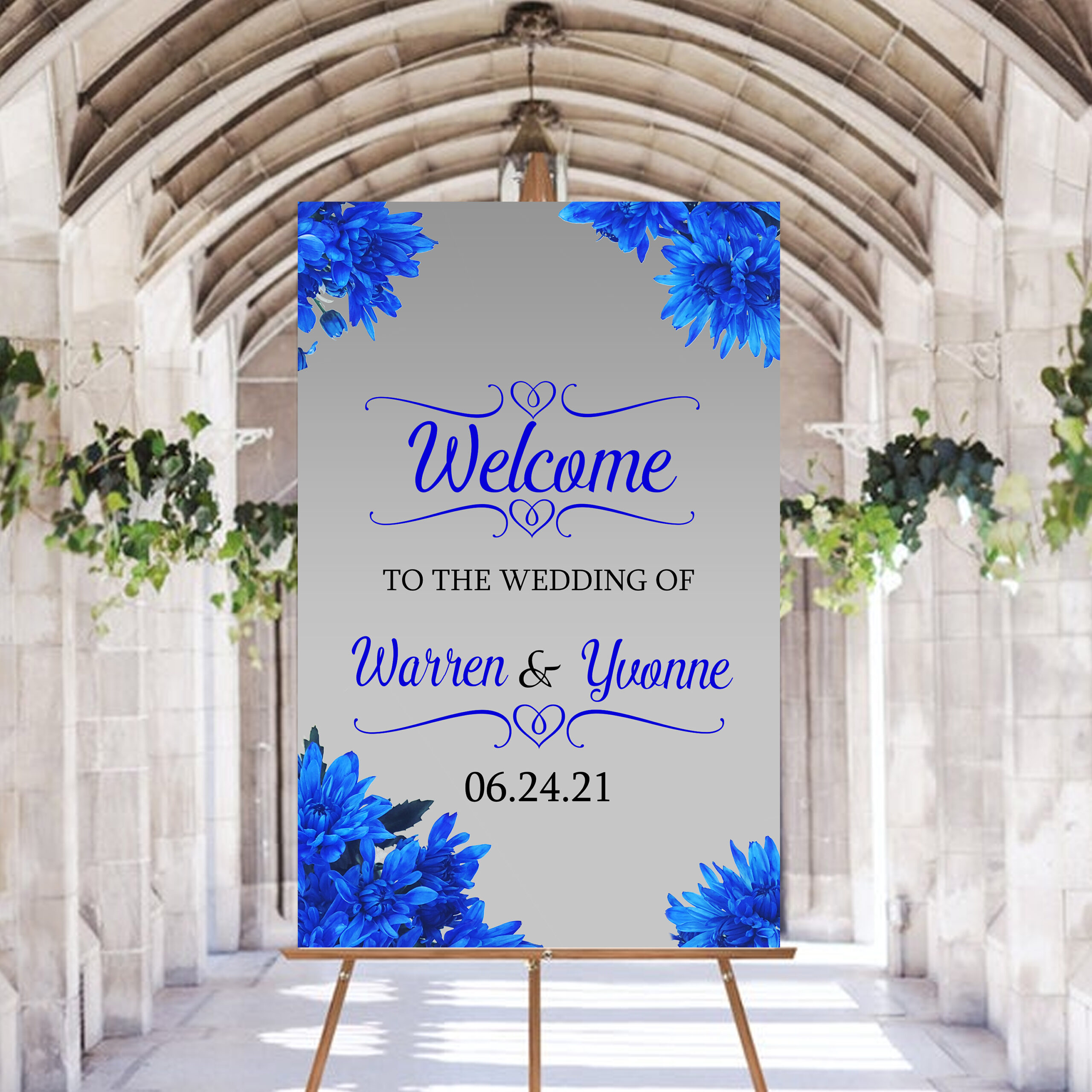 Wedding Welcome Sign - Stewy's Greetings